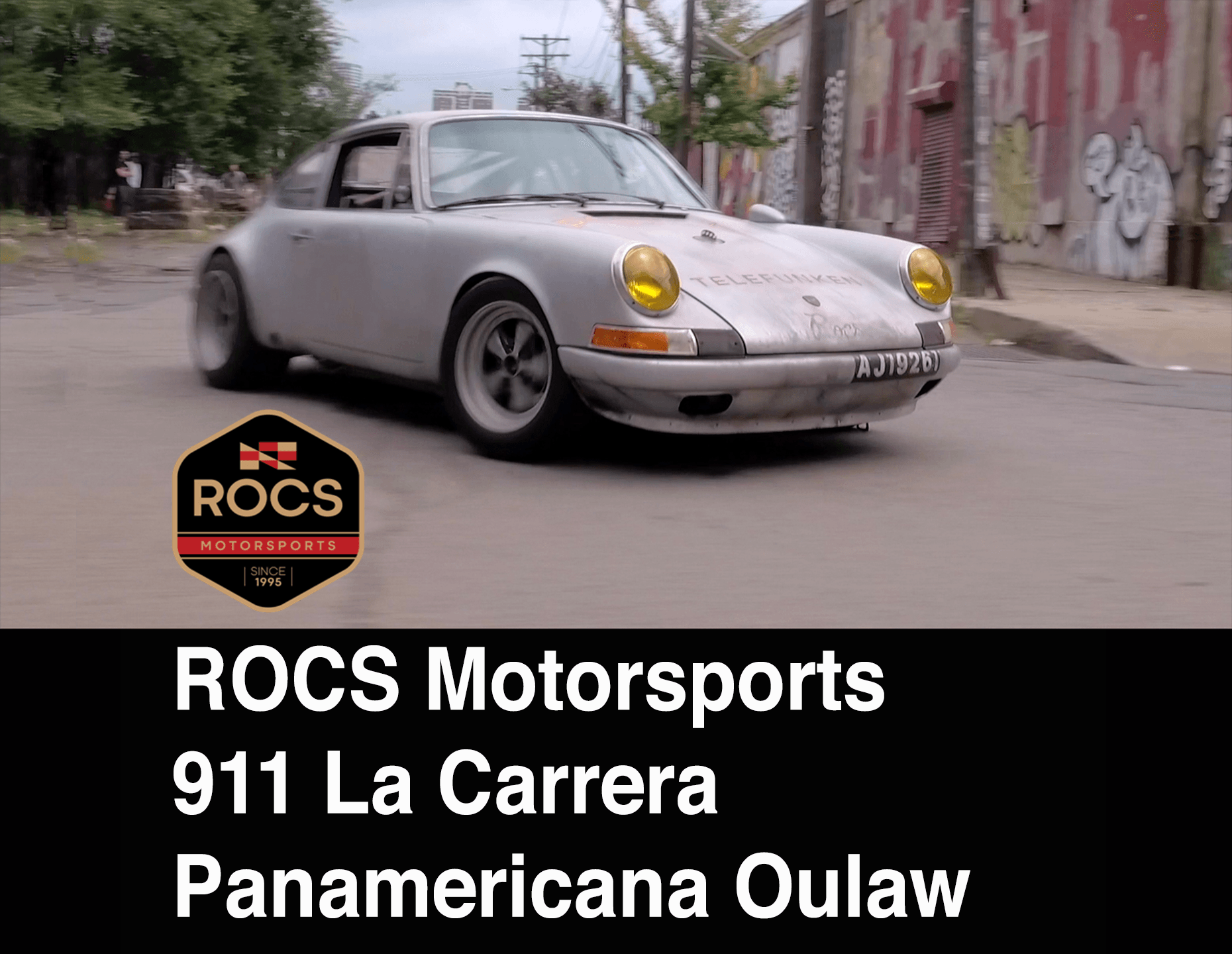 Aerial Videography Project of ROCS Motorsports 911 La Carrera ...